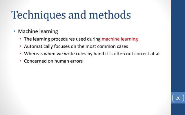 Natural language processing | PPTX