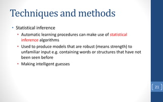 Natural language processing | PPTX