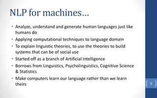 Natural language processing | PPTX