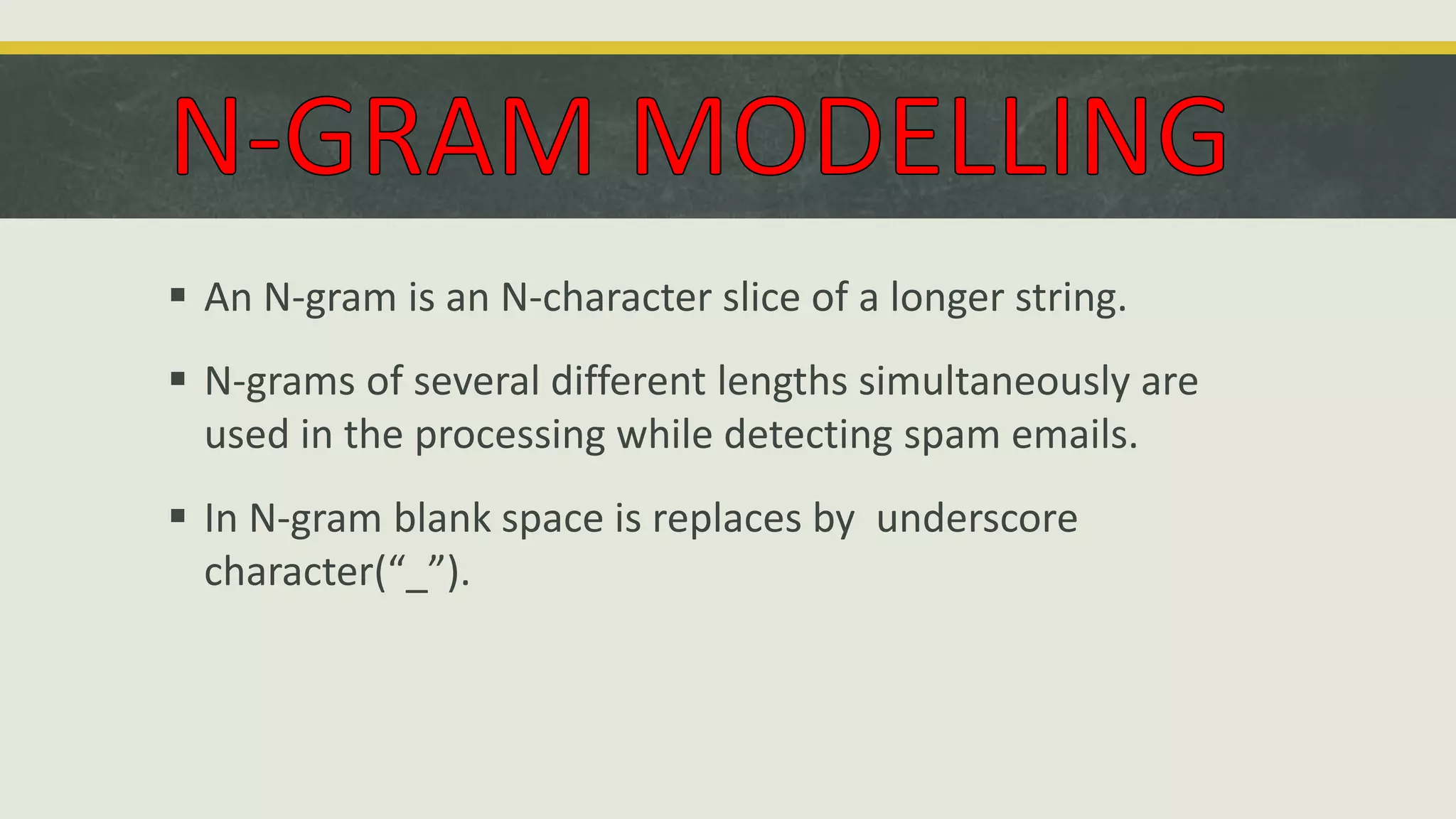 Spam Detection Using Natural Language Processing Ppt 