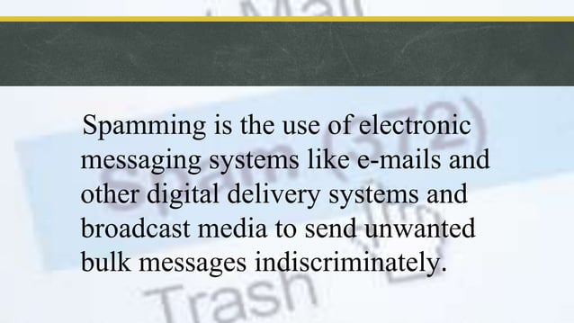 Spam Detection Using Natural Language processing | PPTX