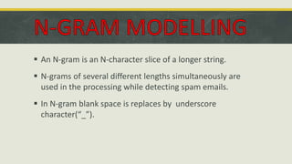Spam Detection Using Natural Language processing | PPTX