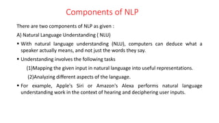 Natural language processing | PPTX