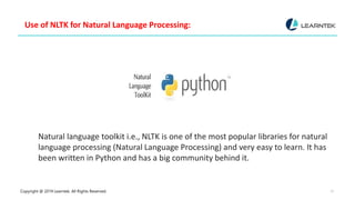 Natural language processing | PPTX