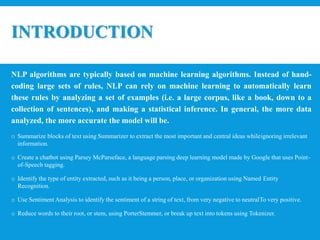 Natural Language Processing | PPTX