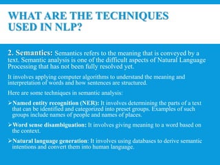 Natural Language Processing | PPTX