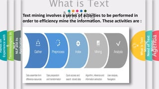 Natural Language Processing using Text Mining | PPTX