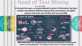 Natural Language Processing using Text Mining | PPTX