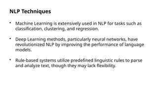Natural Language Processing on presnattion | PPT
