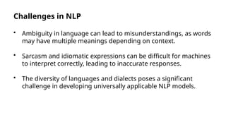 Natural Language Processing on presnattion | PPT