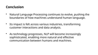 Natural Language Processing on presnattion | PPTX