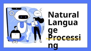 PowerPoint presentation (PPT) on the concept of Natural Language ...