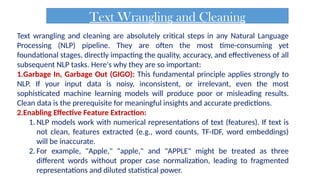 Natural Language Processing & its importance | PPTX