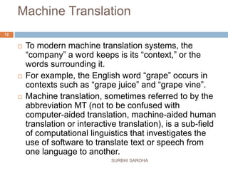 Natural language processing(AI) | PPT