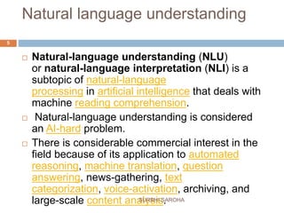 Natural language processing(AI) | PPT