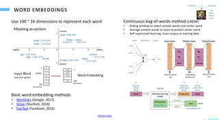 Natural language processing and transformer models | PPTX
