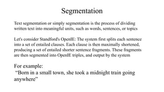 Natural language processing PPT presentation | PPTX