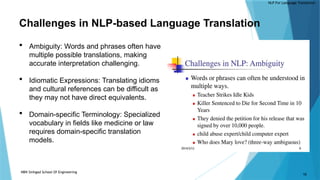 Natural Language Processing For Language Translation.pptx
