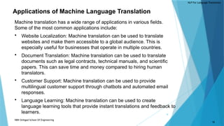 Natural Language Processing For Language Translation.pptx
