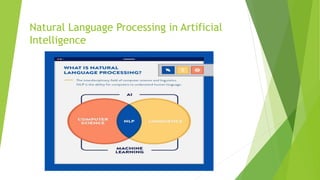 Natural language processing in artificial intelligence | PPT