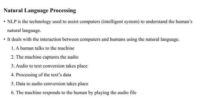 Natural language processing (nlp) | PDF