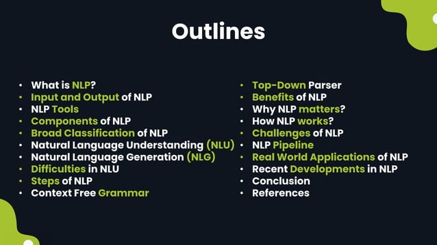 Natural Language Processing (NLP) | PPTX | Programming Languages | Computing