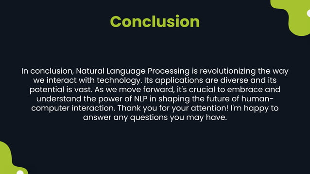 Natural Language Processing (NLP) | PPTX | Programming Languages ...