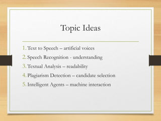 introduction to natural language processing(NLP).ppt | Artificial Intelligence | Technology ...