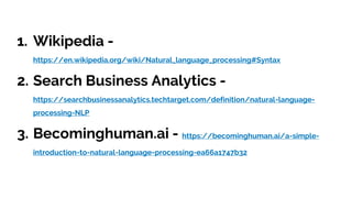 Natural Language Processing (NLP) - Introduction | PPTX | Programming Languages | Computing