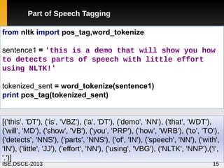 Natural language processing (Python) | PDF