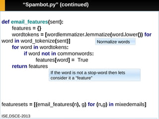 Natural language processing (Python) | PDF