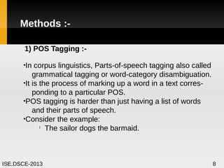 Natural language processing (Python) | PDF