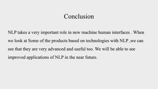 Natural language processing using python | PPT