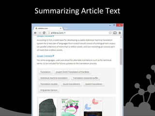 Natural Language Processing with Neo4j | PPT