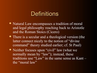 Natural law | PPT