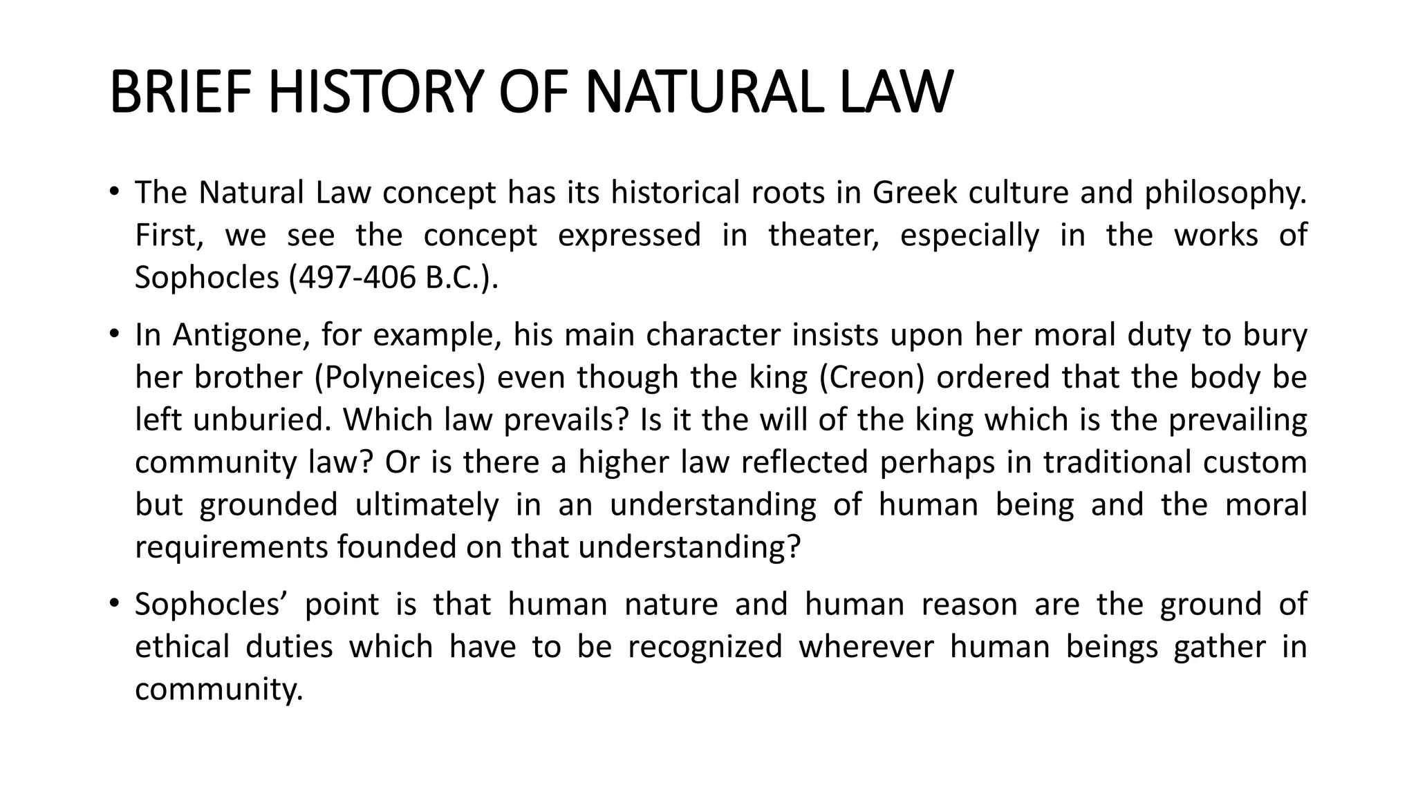 Natural law | PPTX