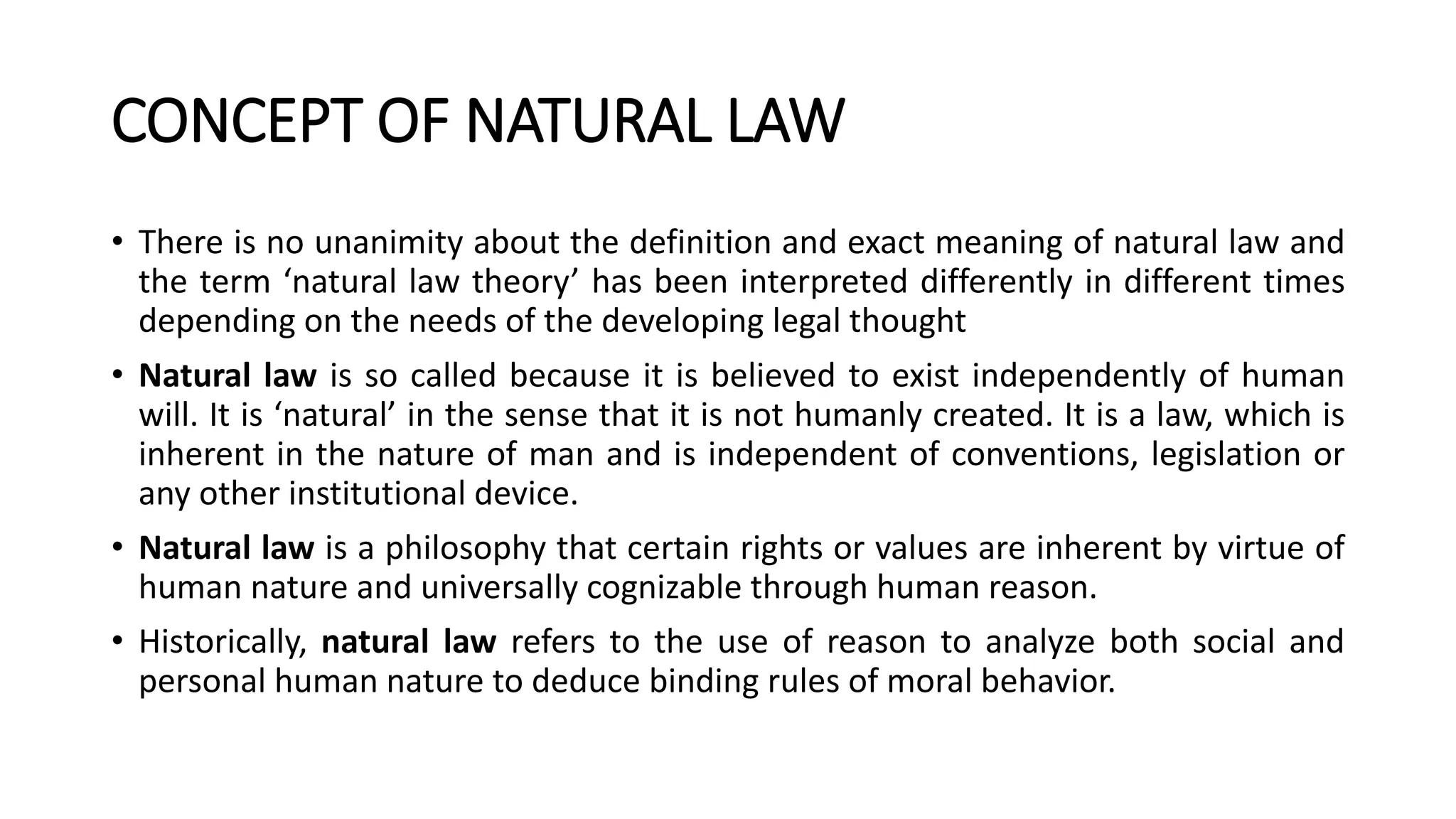 Natural law | PPTX