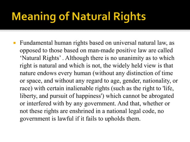 Natural Law and Natural Rights.pptx | Law