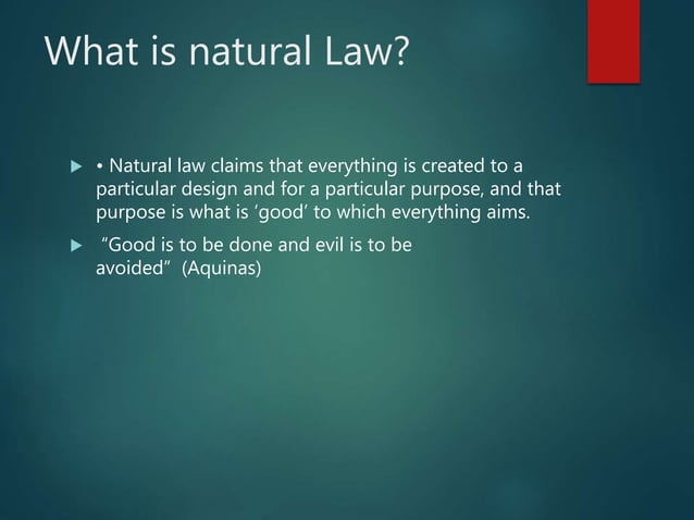 Natural Law Theory | PPTX | Christianity | Religion & Spirituality