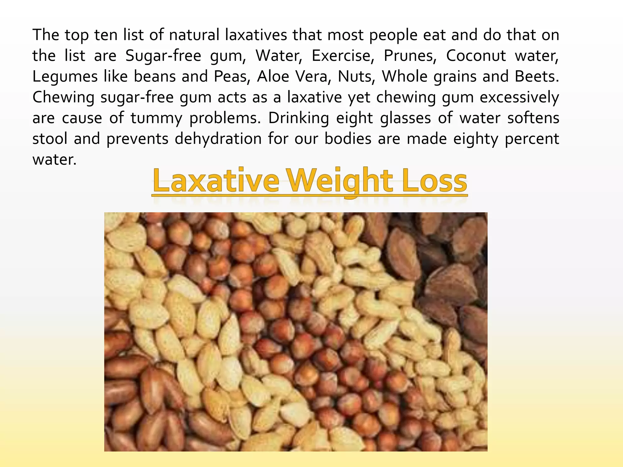 Natural laxatives | PPTX