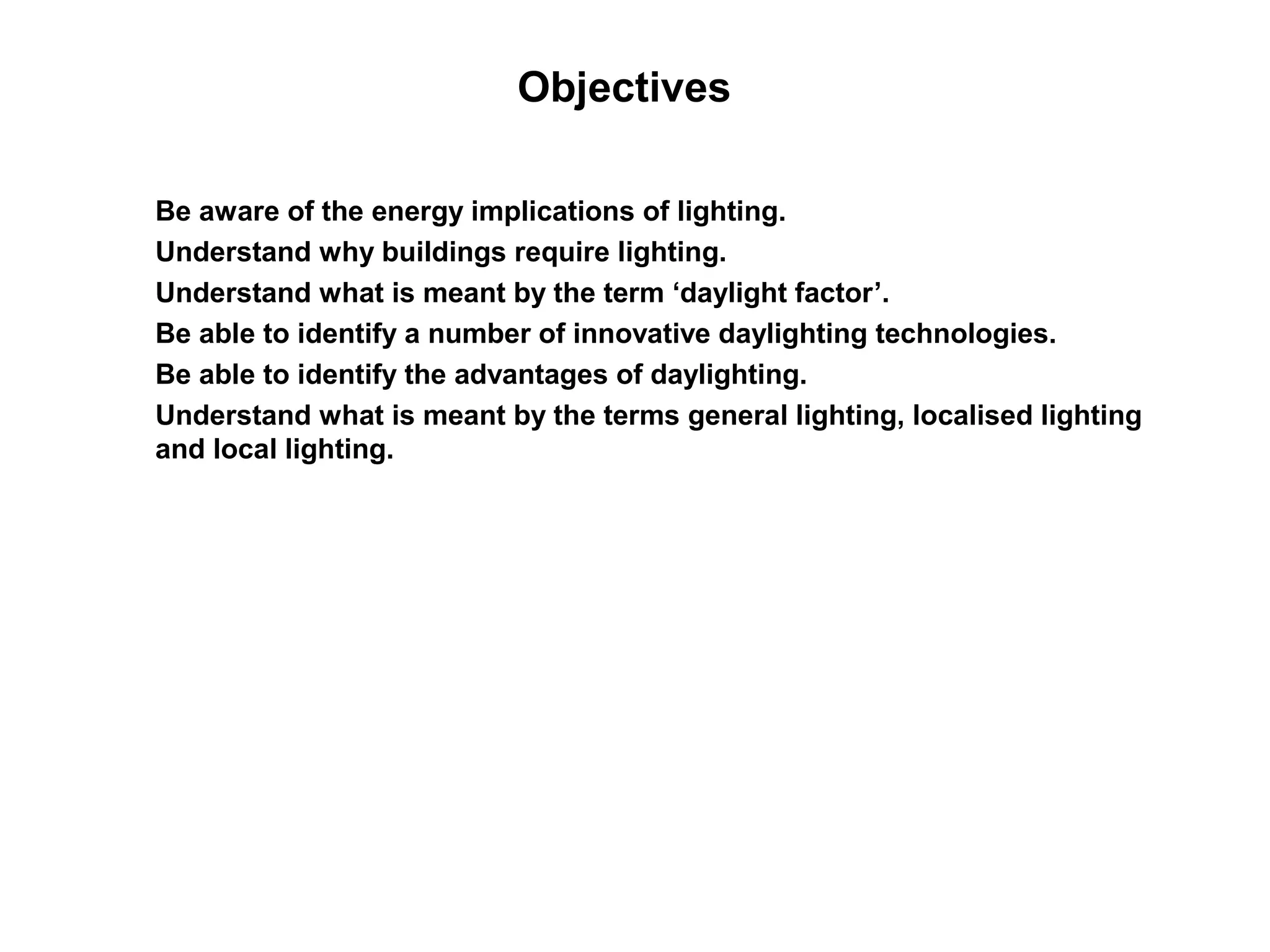 Natural light & illumination | PPT