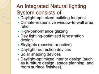 Natural lighting | PPTX