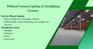 Benefits of Natural Lighting in Factories | PDF