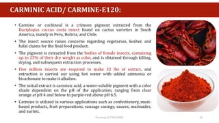 Natural Food Colours - Extraction and Applications.Premraja.N.1.pptx