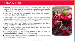 Natural Food Colours - Extraction and Applications.Premraja.N.1.pptx