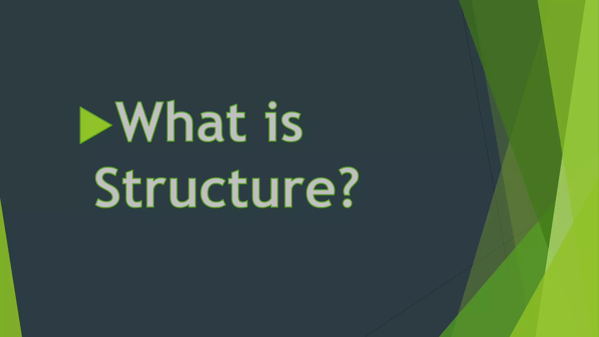 Natural Structure & Manmade Structures; By CUET-CE'15 | PPT