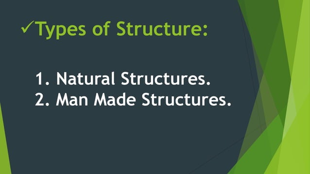 Natural Structure & Manmade Structures; By CUET-CE'15 | PPT