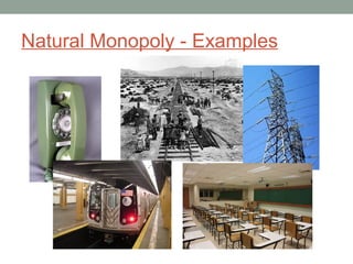 Natural monopoly & mergers hs | PPT