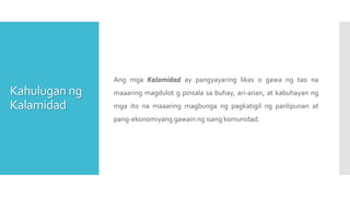 Kalamidad | PPTX