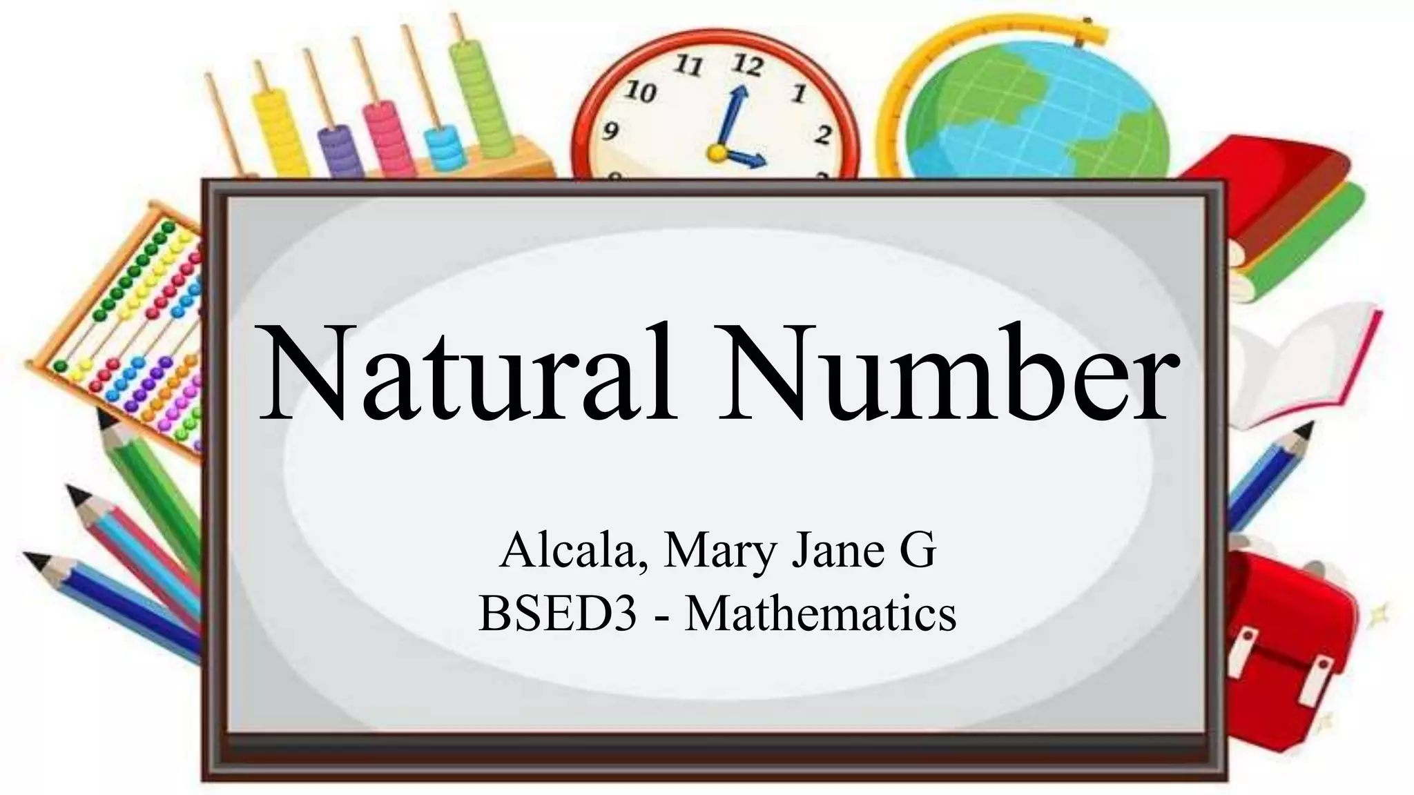 natural number.pptx | Physics | Science
